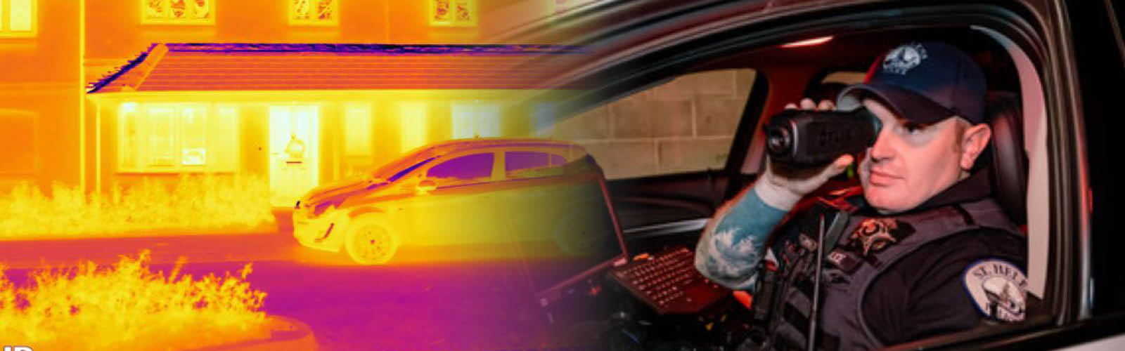 Thermal Imaging Marijuana Outdoor